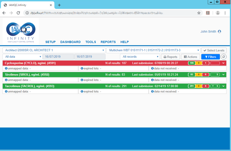 IAMQC Infinity Software