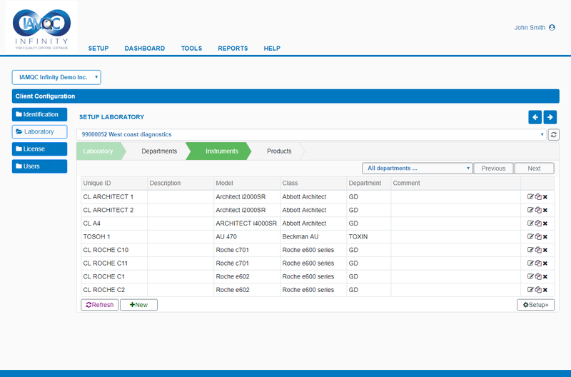 IAMQC Infinity Software